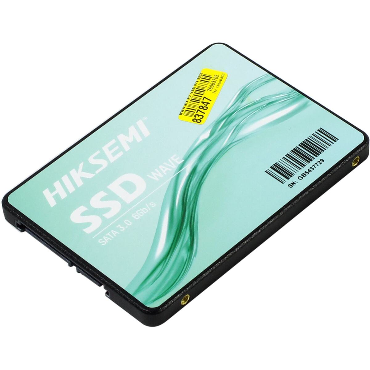 Wave(S) HS-SSD-WAVE(S) 256G 256 Гб SATA 6Gb/s (SATA-III) 2.5" (толщиной 7 мм), TBW 80, 0.28 DWPD — фото 1
