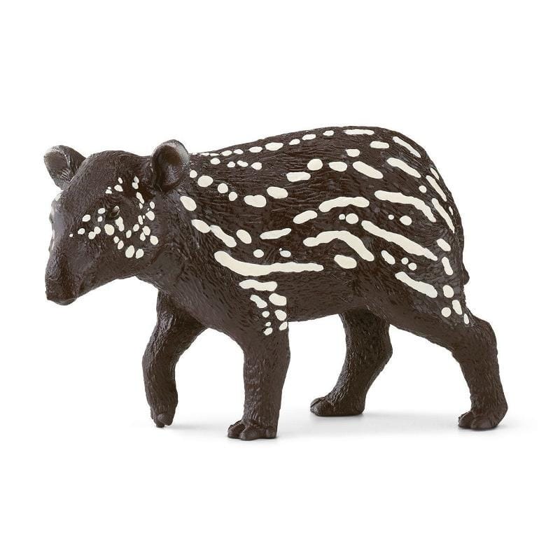 Фигурка Schleich Wild Life малый тапир 14851, черный, 5,4 x 1,8 x 3,2 см