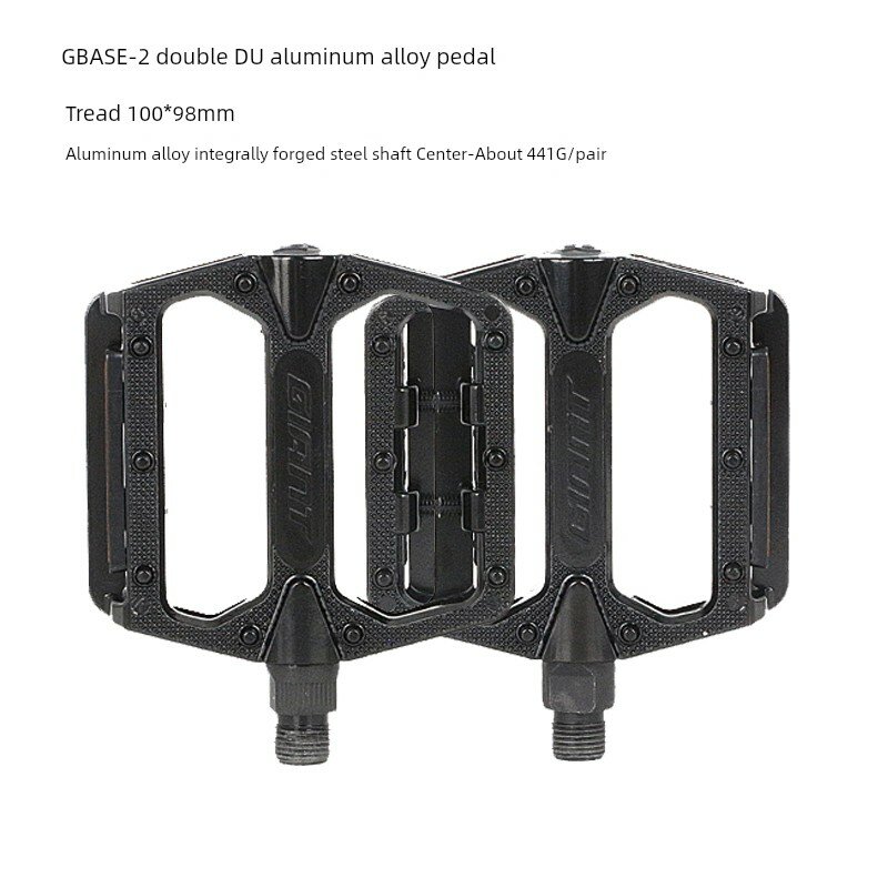 Высококачественные черные педали G BASE-2 Dual DU из алюминия, пара для горных и шоссейных велосипедов, 2023 модель