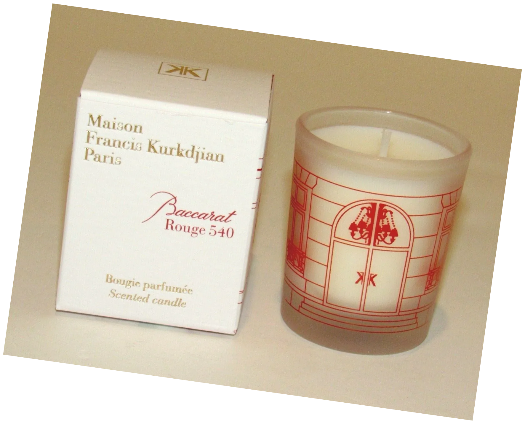 Ароматическая свеча Maison Francis Kurkdjian Baccarat Rouge 35 гр Paris - Мейсон Бакарат Руж