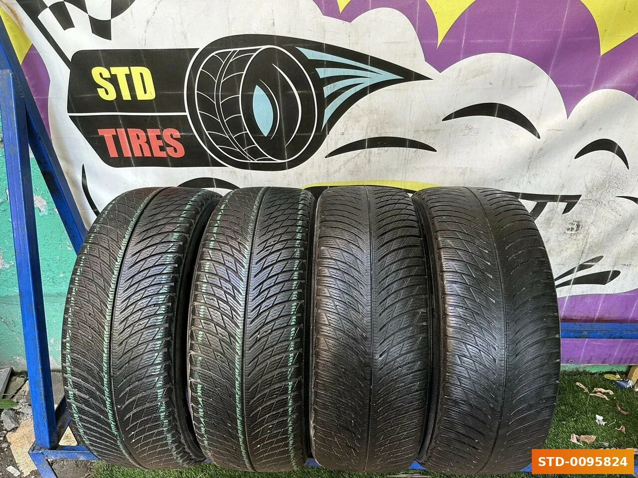 Комплект (2 шт) зимних БУ шин Michelin Pilot Alpin 5 SUV 225/55 R19 40% износ 8424837948