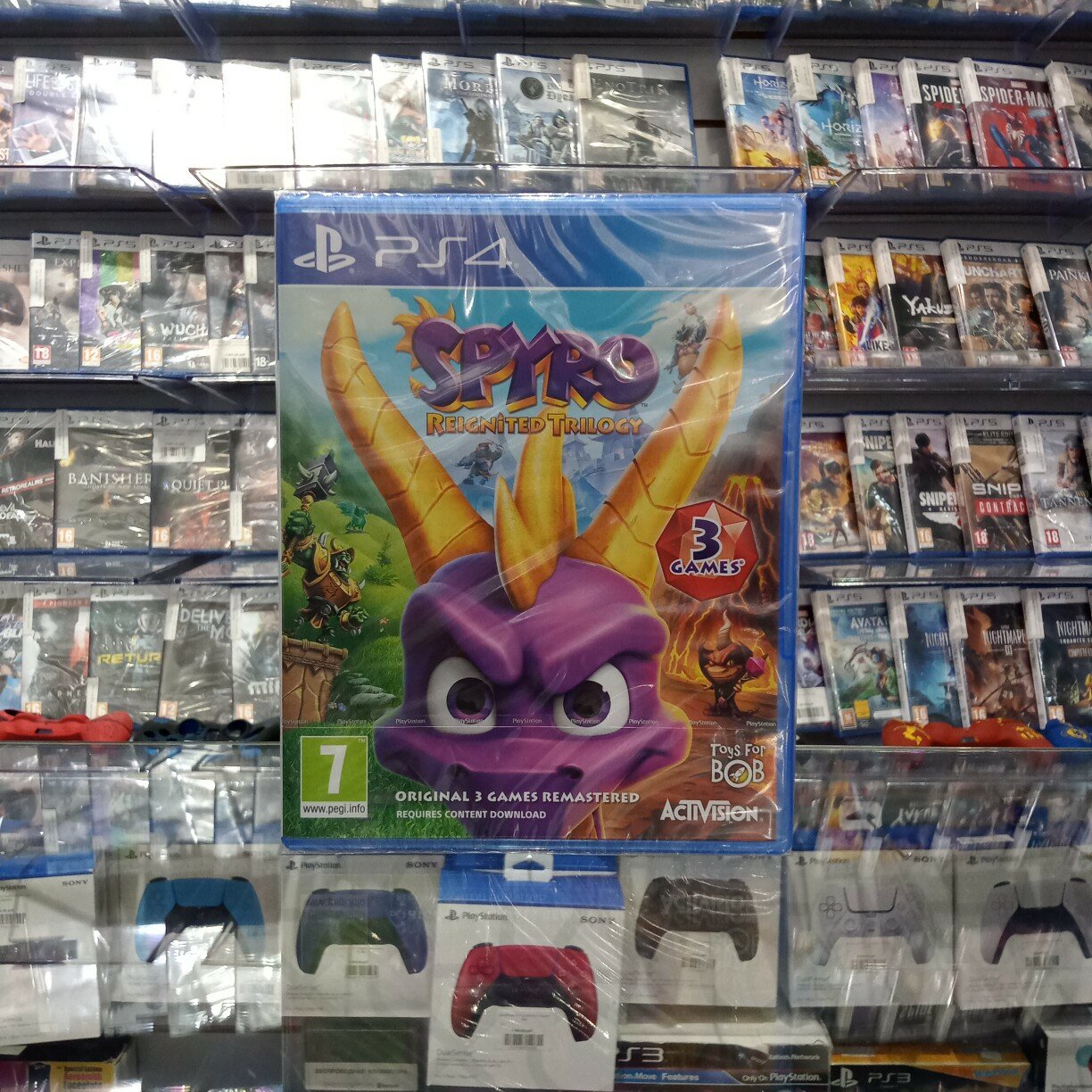 Spyro Reignited Trilogy [PS4, английская версия](SPC)