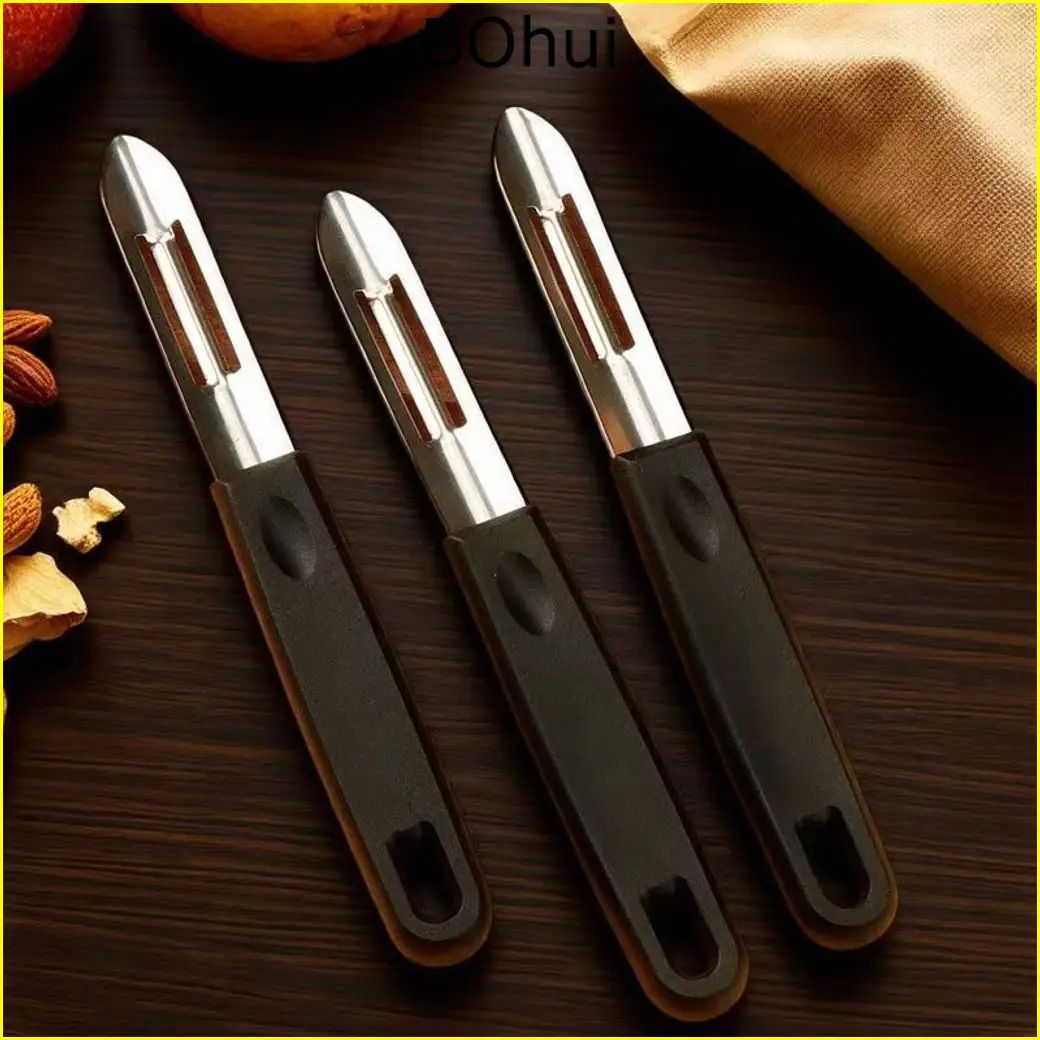 Качественная картофелечистка Victorinox с прямым лезвием, модель 5.0103, для правой руки, цвет черный, 1 шт.