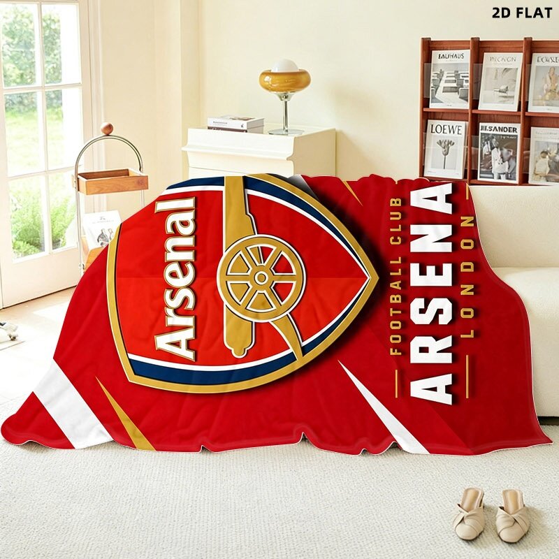 Arsenal плед из флиса с кашемиром