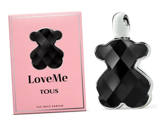 Tous Loveme The Onyx парфюмерная вода женская 30 мл - Тоус Лавми Зе Оникс, флакон с мишкой