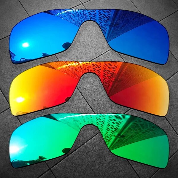Vonxyz Поляризованные линзы для Oakley Batwolf OO9101 Ice-Ruby-Jade
