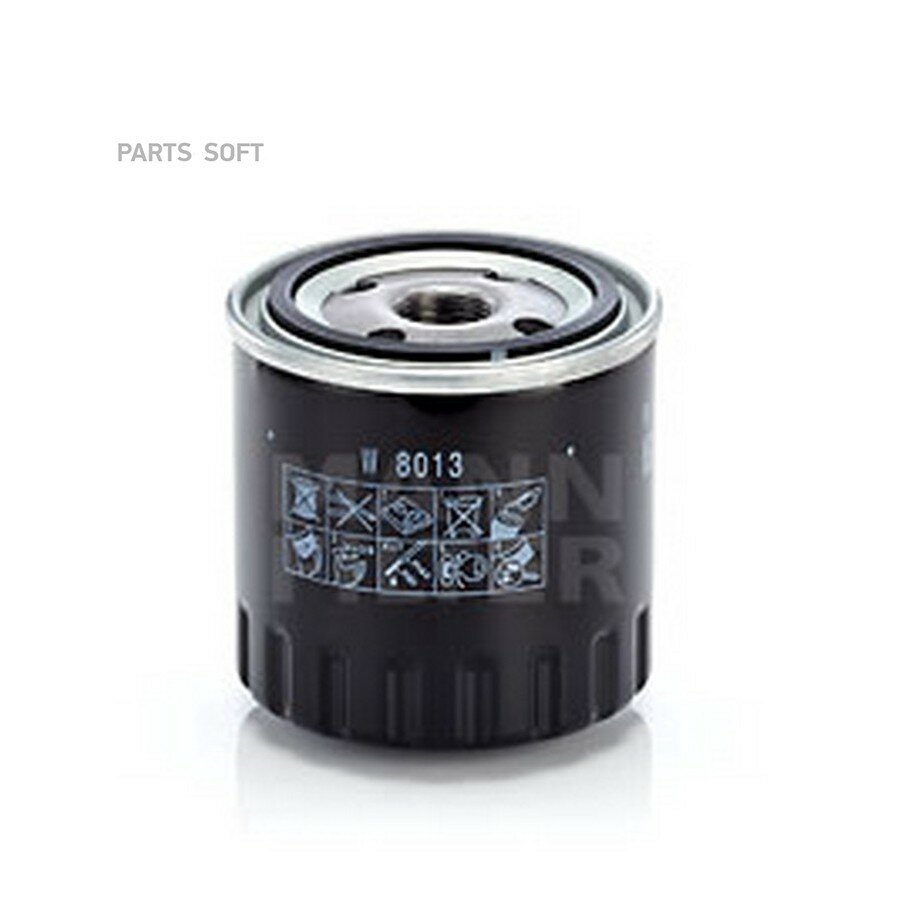 Фильтр масляный NISSAN Navara (D40), Pathfinder, Infiniti EX, FX, QX50 (J50), QX70 (S51) MANN MANN-FILTER W8013 | цена за 1 шт