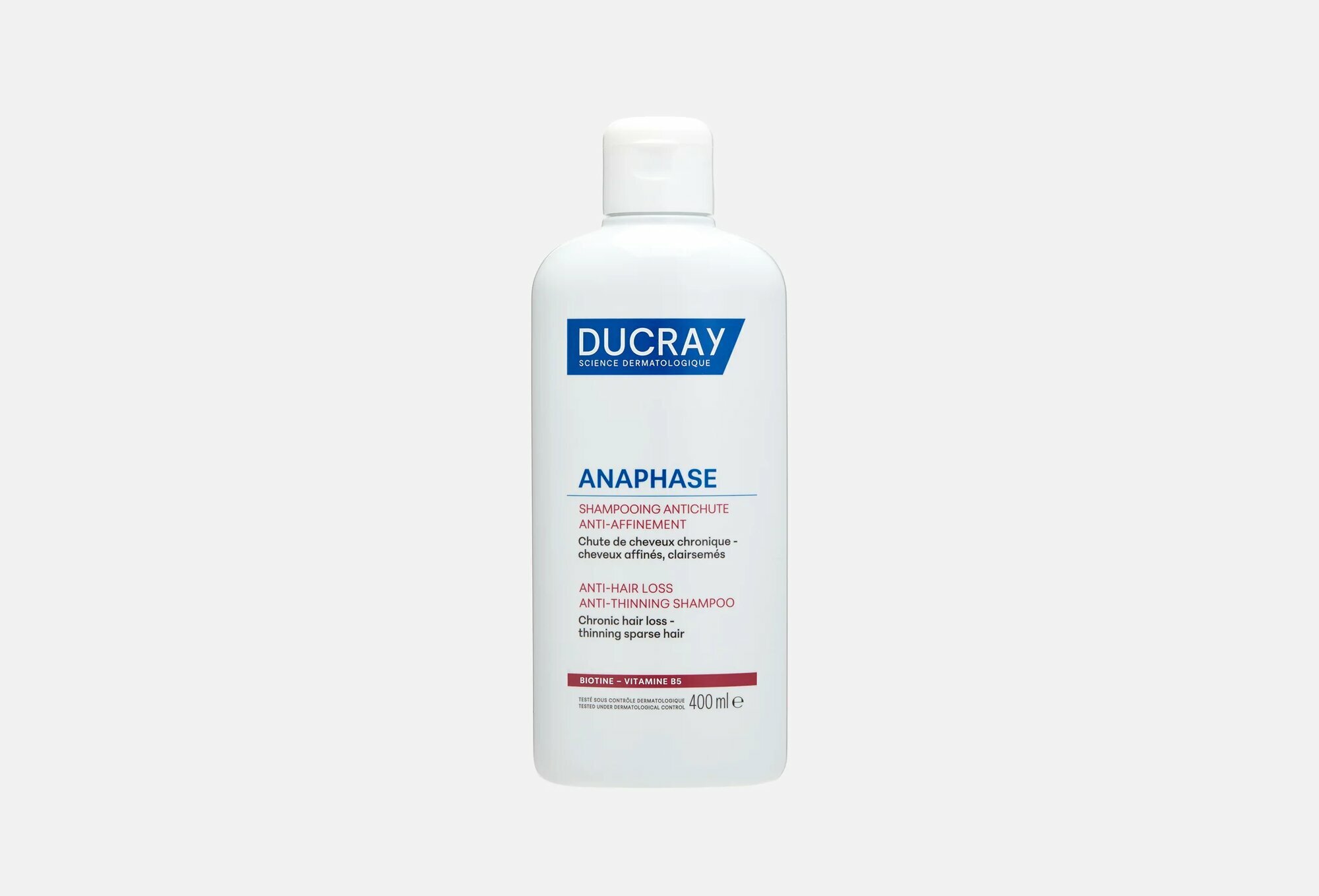 Шампунь для ухода за ослабленными, выпадающими волосами DUCRAY ANAPHASE + 400 мл