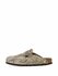 Слипоны Birkenstock Boston snake-print clogs, размер 39 EU, разноцветный