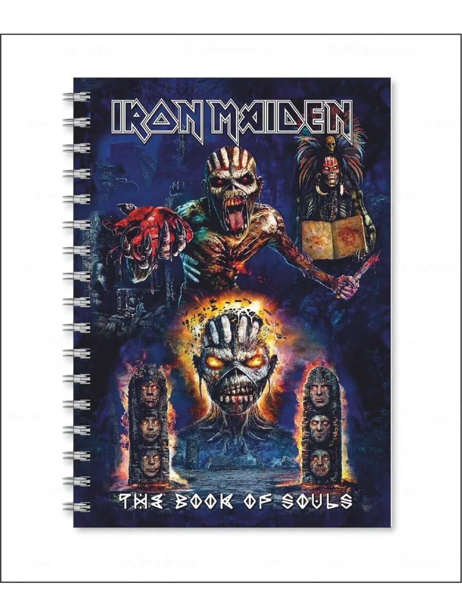 Тетрадь Iron Maiden - Айрон Мэйден