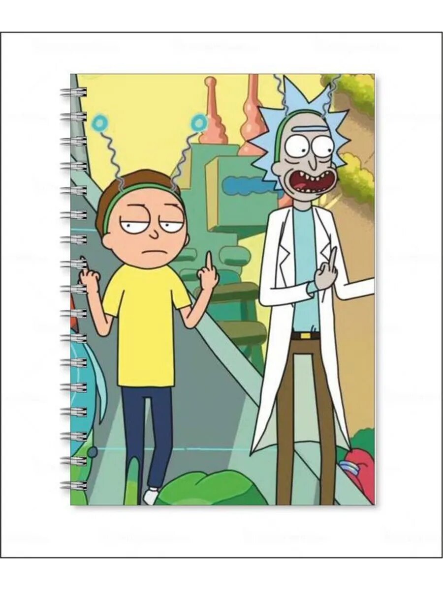 Тетрадь Рик и Морти - Rick and Morty