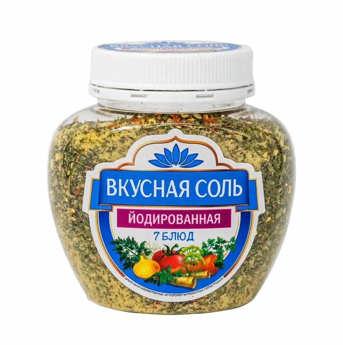 Соль йодированная , 7 блюд 400г