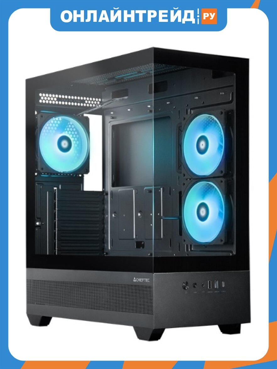 Корпус Chieftec VISTA, черный