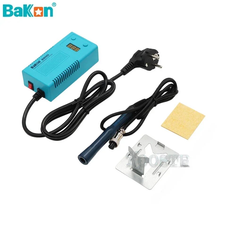 Bakon BK950D Сварочный припой Паяльник 220 В 50 Вт Тип внутреннего нагрева Сварочный инструмент Тринити цифровой дисплей и нагреватель T13