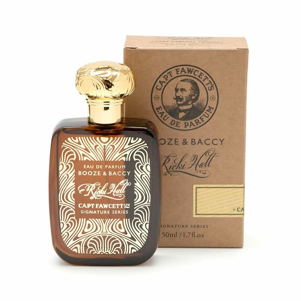 Парфюмерная вода Captain Fawcett Ricki Hall Booze&Baccy Eau de Parfum, 50 мл / мужской парфюм