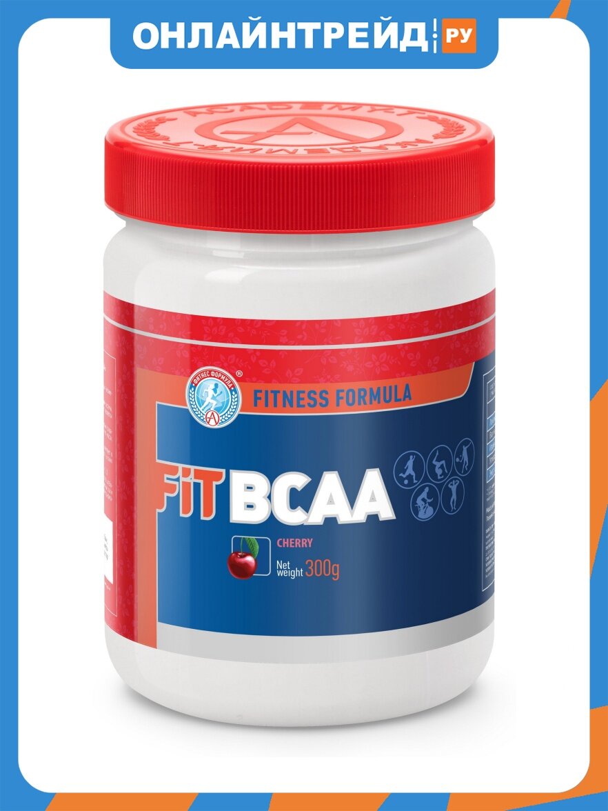 Аминокислоты Академия-т "BCAA Fit", вишня, 300 гр