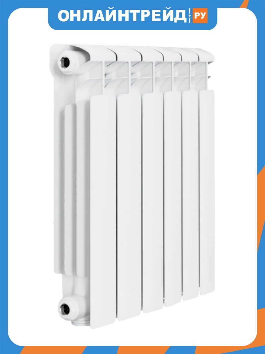 Радиатор Rifar Alum ECO 500х6 сек, алюминиевый