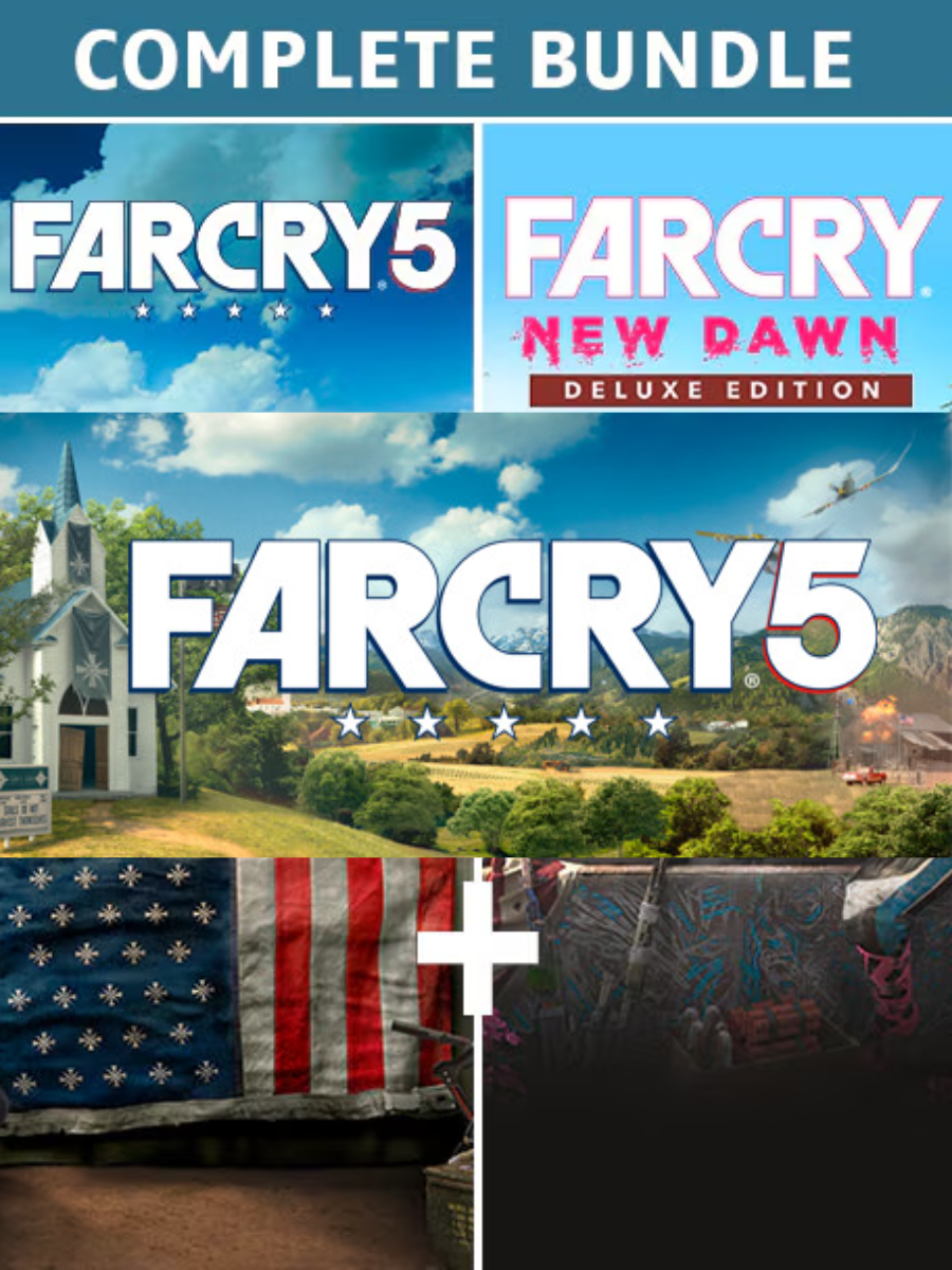 Игра Far Cry 5 + Far Cry New Dawn Deluxe Edition Bundle
