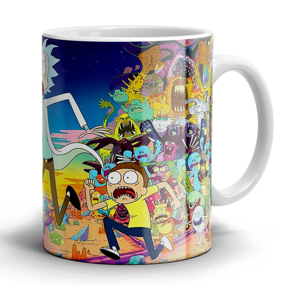 ФотоН Кружка "Рик и Морти. Rick and Morty. 14", 330 мл, 1 шт