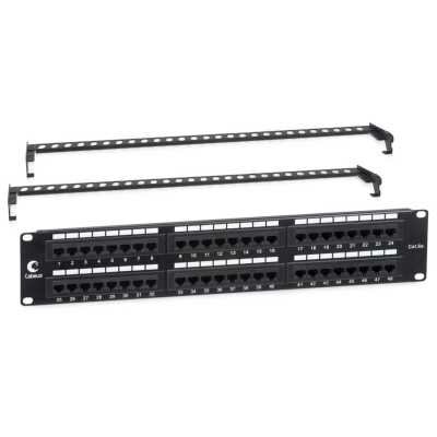 Патч-панель PL-48-Cat.6a-Dual