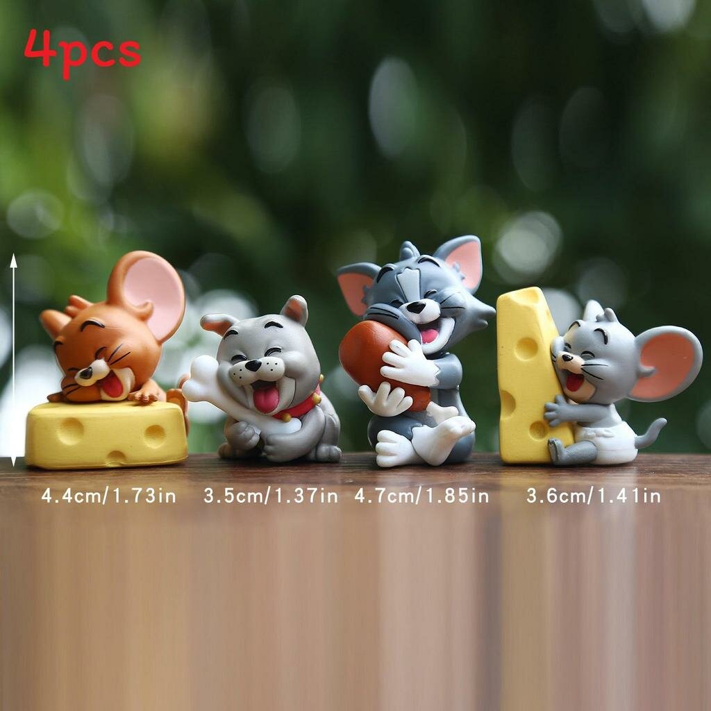 Tom and jerry collectible model for visual development and pretend play