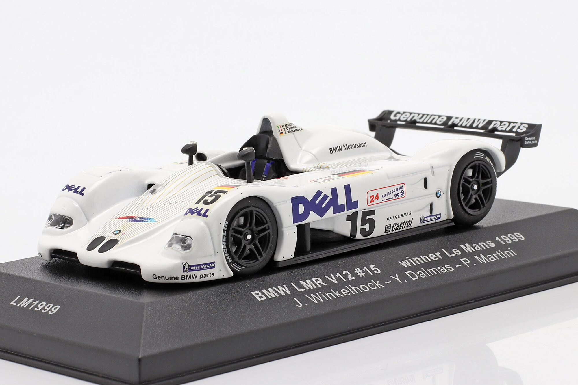 Модель коллекционная IXO Bmw V12 lmr winner le mans 1999 / бмв победитель ле-ман