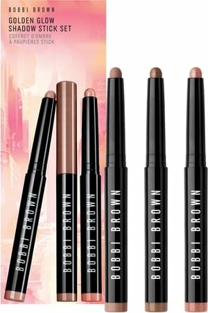 Тени для век bobbi brown golden glow shadow stick set, разноцветный, 1 шт