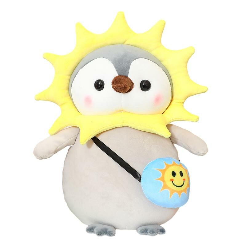 Игрушка-пингвин унисекс XIONGJUN трансформер плюшевая кукла, 35CM EU, Sun