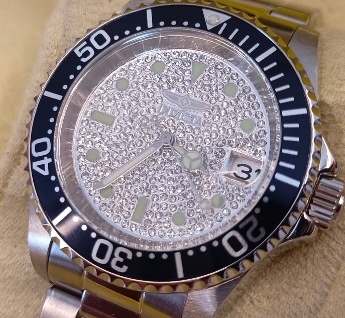 Наручные часы INVICTA Pro Diver, серебристый — фото 1