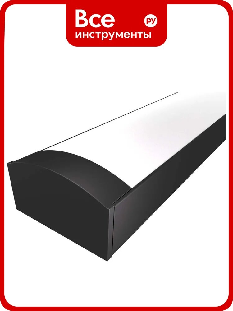 Комплект Ledcraft LC-LP0716M16-3x1Black из 1 шт черный (3м профиль+3м рассеиватель+2 заглушки)