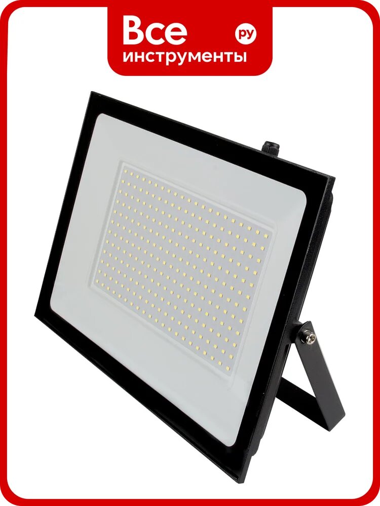 Светодиодный прожектор General Lighting Systems 400Вт 38400Лм 6500К Холодный белый свет IP65 Черный