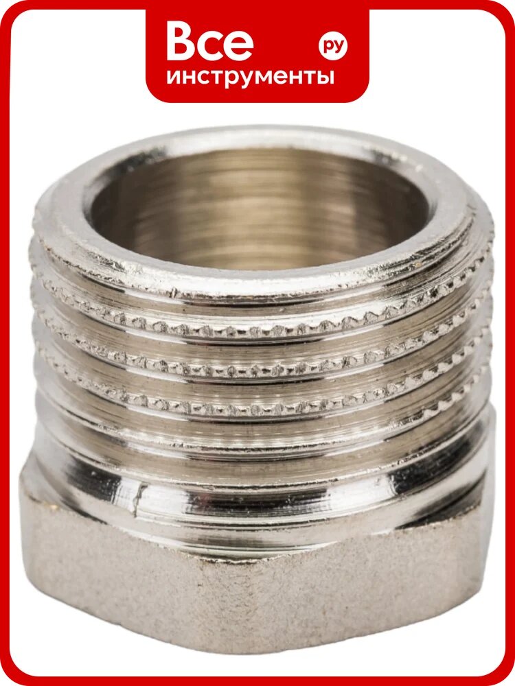 Никелированная футорка STOUT 1/2X1/4 SFT-0029-001214 RG008Q0RUHNNT3