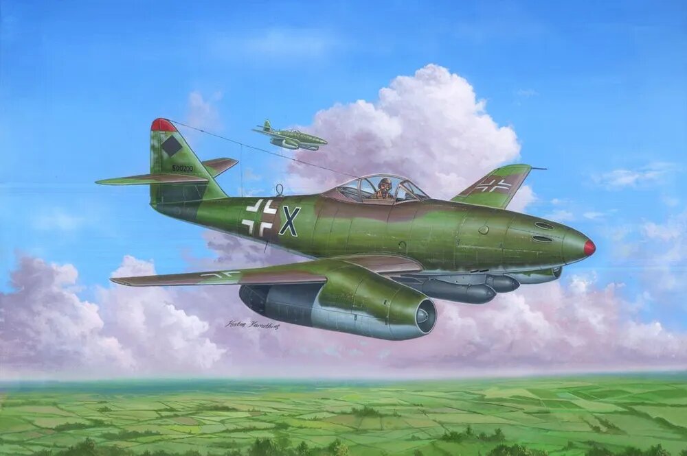 Hobby boss 80376 1/48 Истребитель Me 262 A-2a
