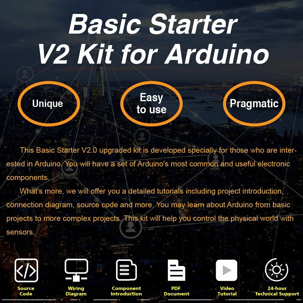 Набор Keyestudio Basic Starter Kit V2.0 для Arduino (Mega Board) — фото 1