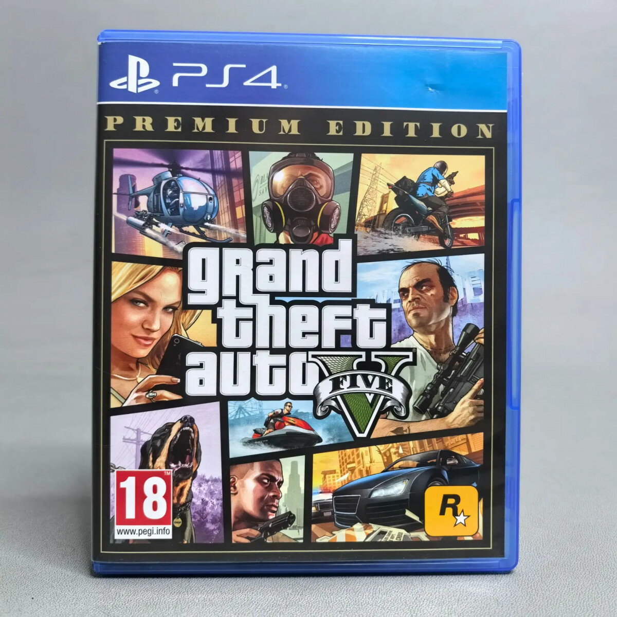 Игра Grand Theft Auto V Premium Edition для PlayStation 4 (диск)