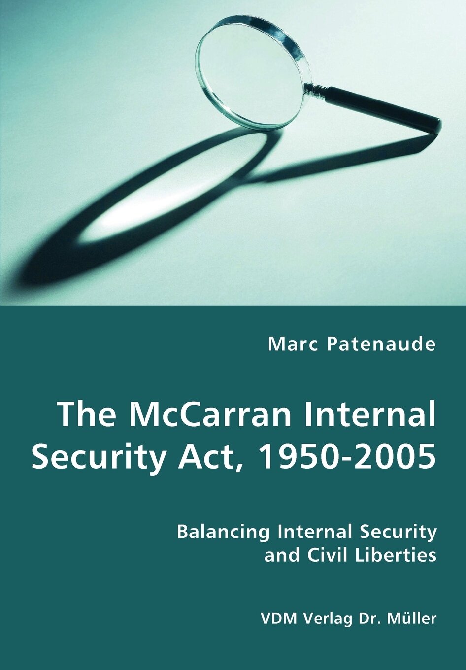 The McCarran Internal Security Act, 1950-2005 — фото 1