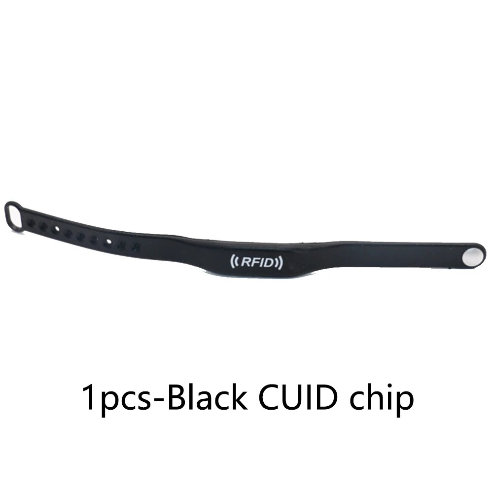 RFID-браслеты CUID Gen2 1K S50 Черный, As the picture shows8