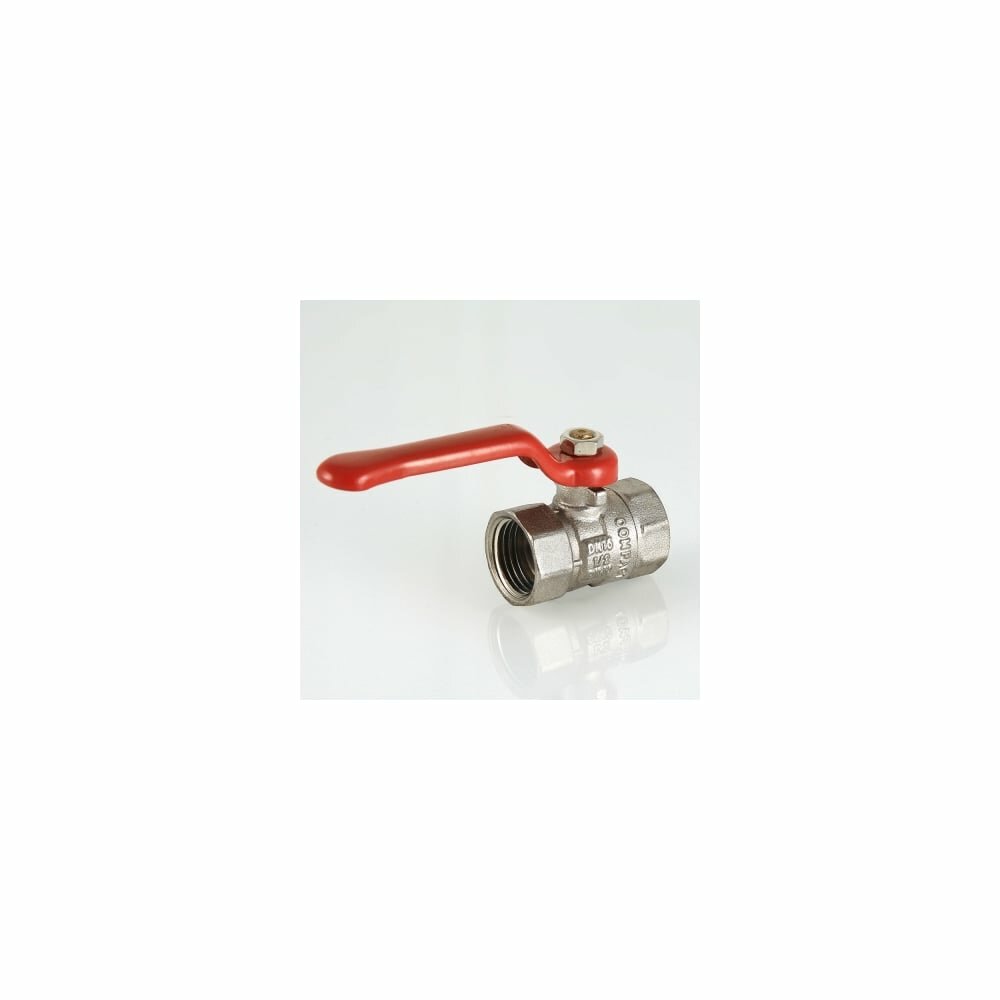 Шаровой кран, стальная рукоятка 1/2 вн.-вн. Valtec COMPACT VT.090. N.04 — фото 1