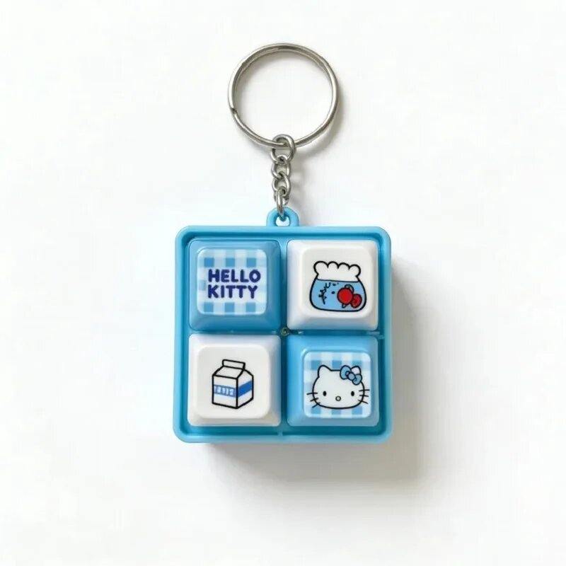 Брелок-кликер Hello Kitty Bandai Голубой, C