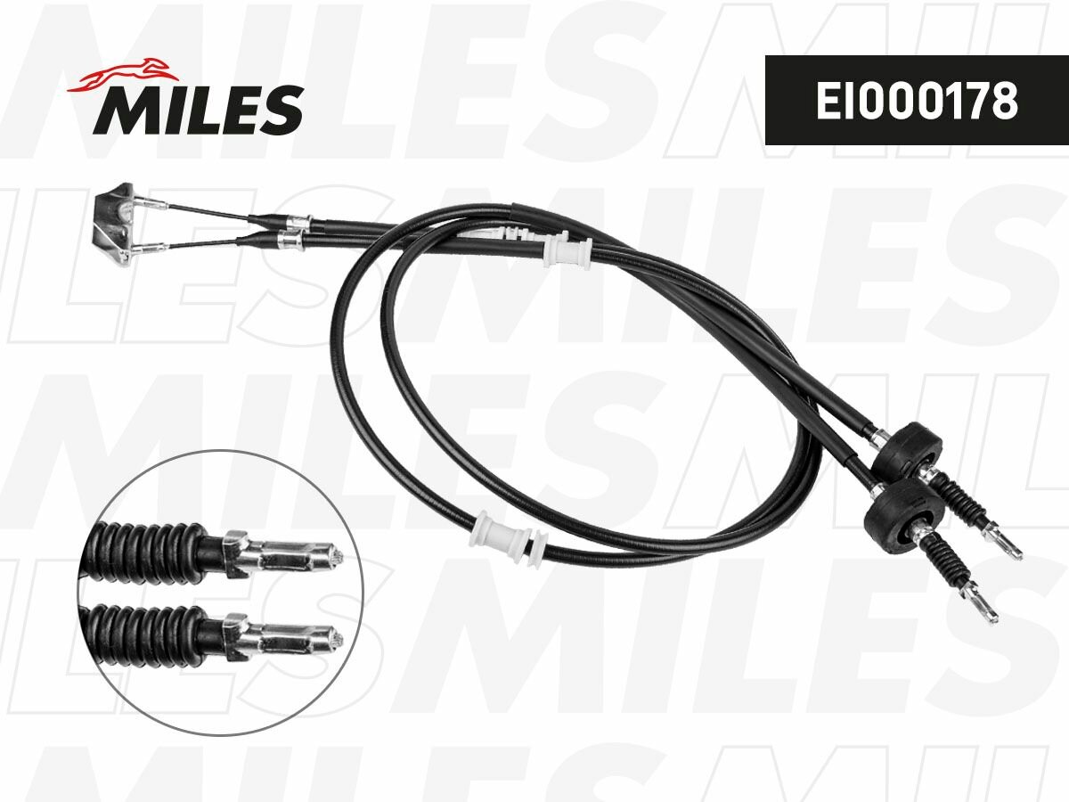 MILES Тросик, cтояночный тормоз CHEVROLET CORSA седан / CHEVROLET CORSA универсал EI000178