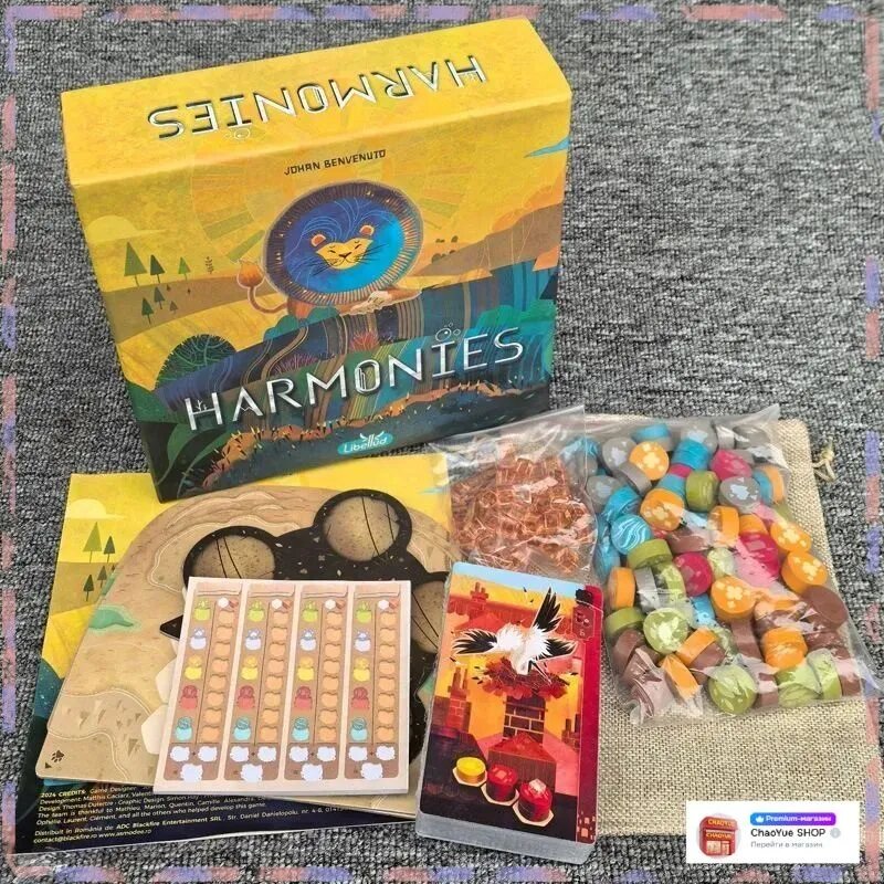 Настольная игра Harmonies (Карточка Тираннозавра Рекса) Libellud