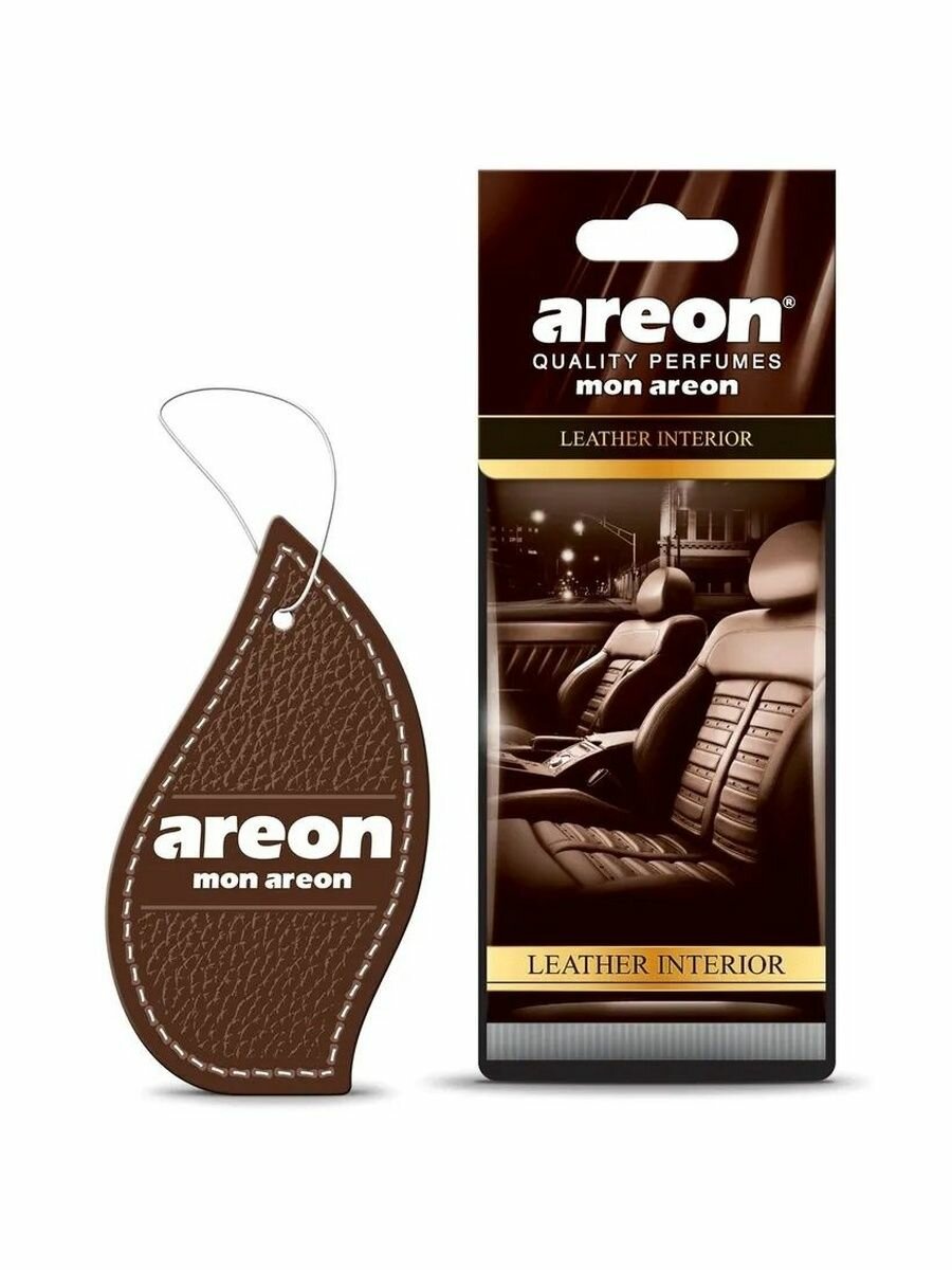 Ароматизатор для автомобиля подвесной "AREON" Leather Interior