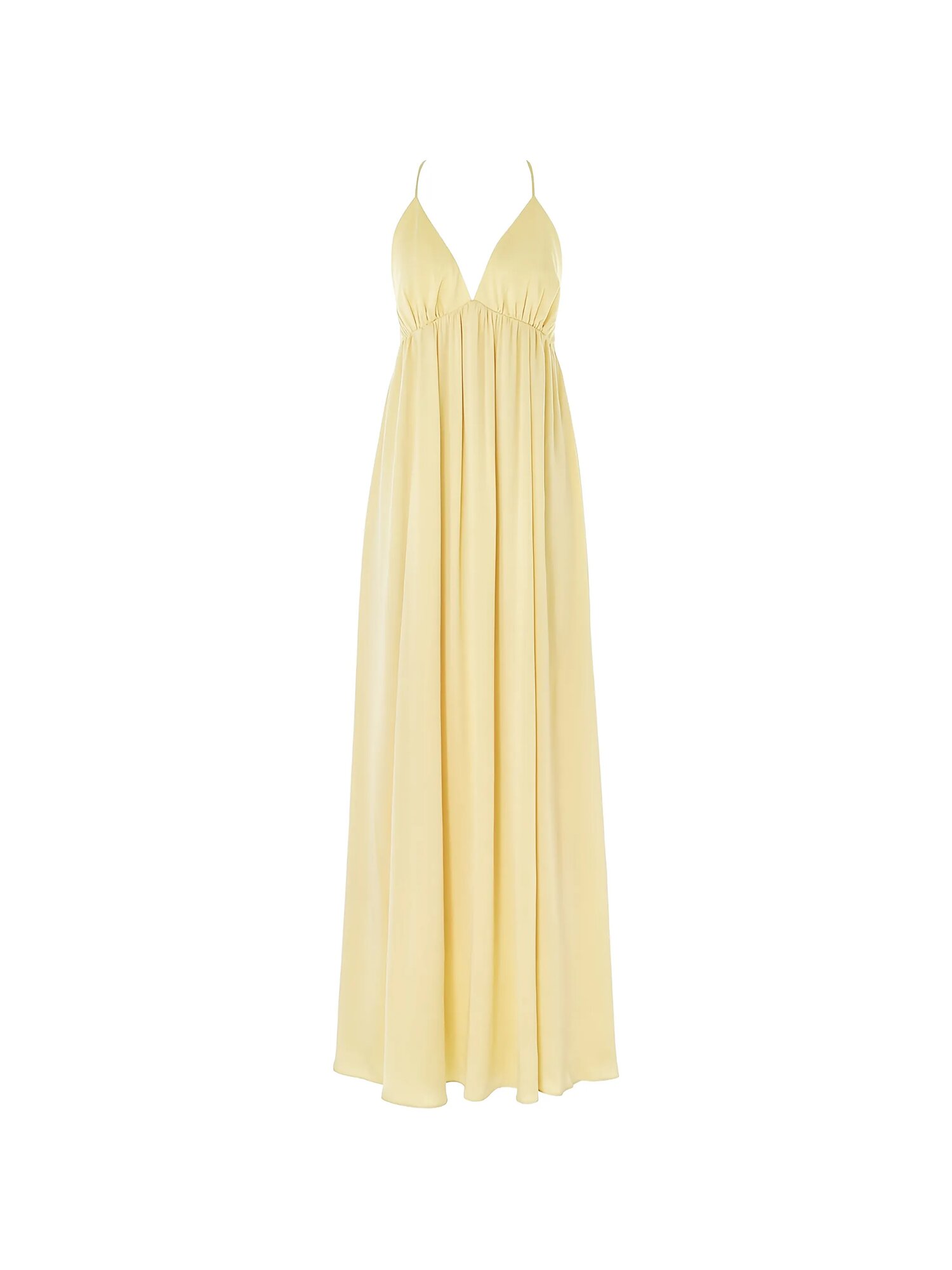 Платье Maxi dresses pastel yellow 2