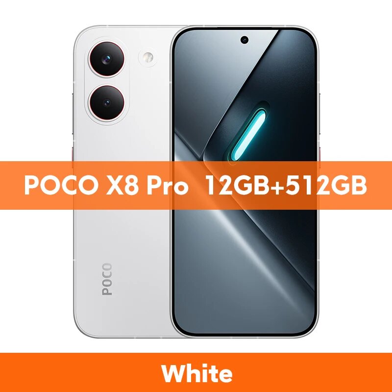 Смартфон Poco X8 Pro, 12/512ГБ, global