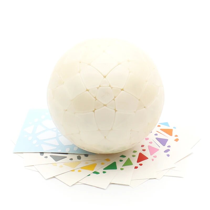Мини-кубик-головоломка Bauhinia Ball, белый