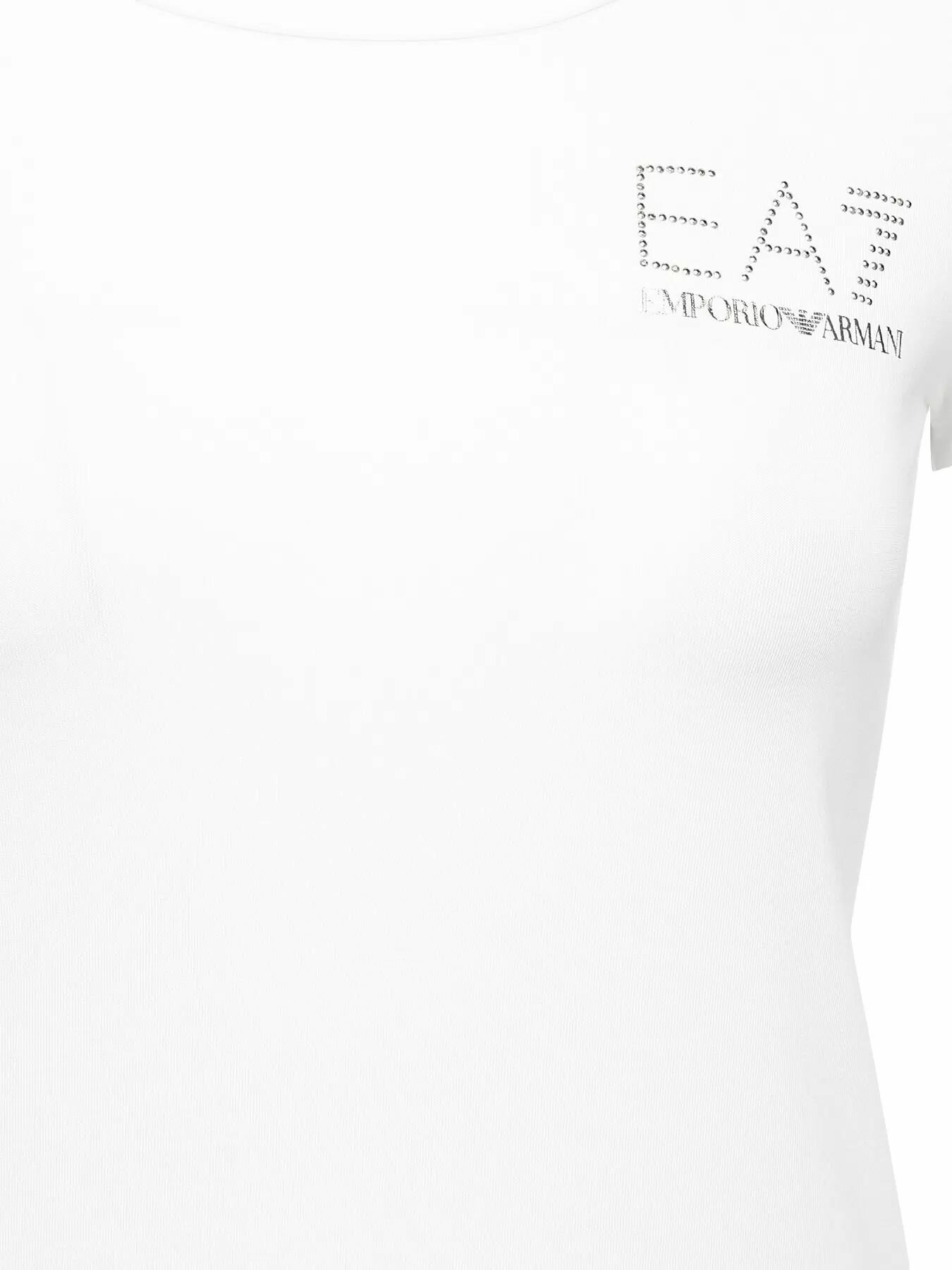 Футболка EA7 EMPORIO ARMANI, размер L, белый — фото 1