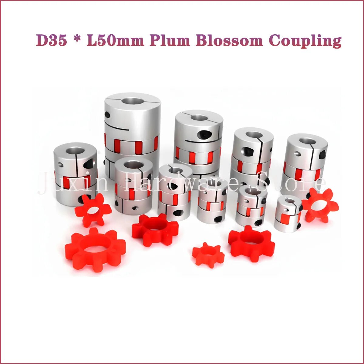 Гибкая муфта D35L50 для серводвигателей 8x20
