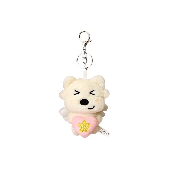 M G SHOP Плюшевый щенок брелки высота 10 см