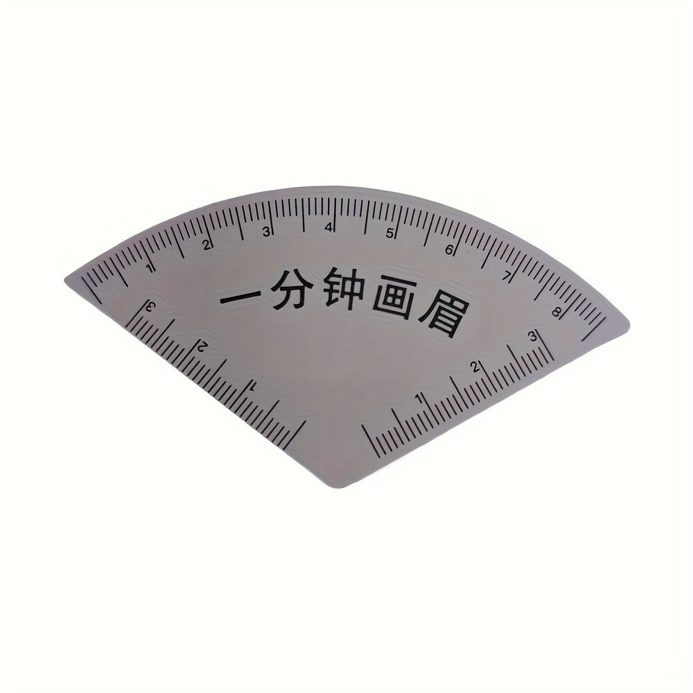 Шаблон для моделирования бровей с линейкой, цвет: Ан eyebrow ruler