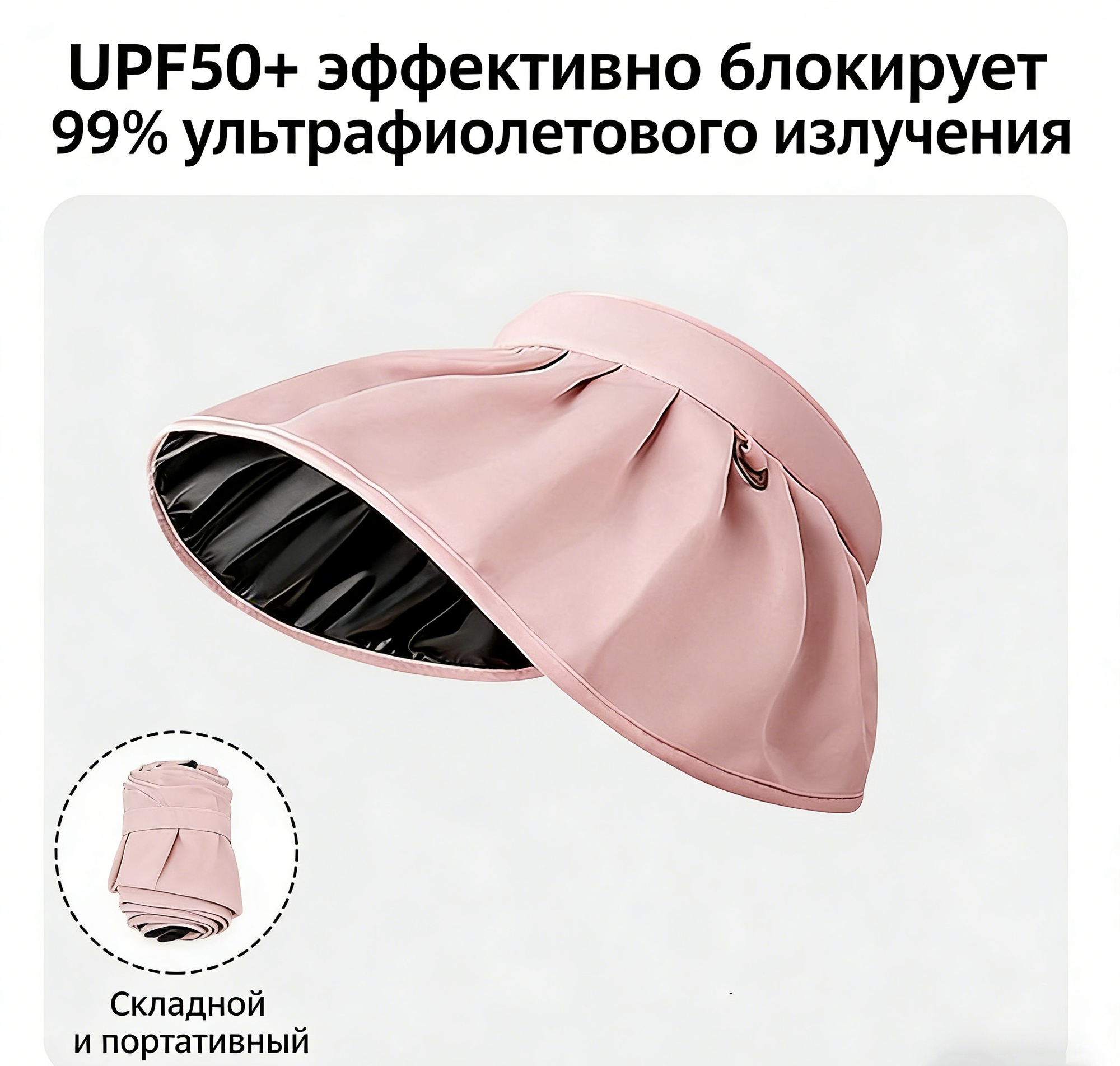 Новая женская универсальная солнцезащитная шляпа с защитой от ультрафиолета